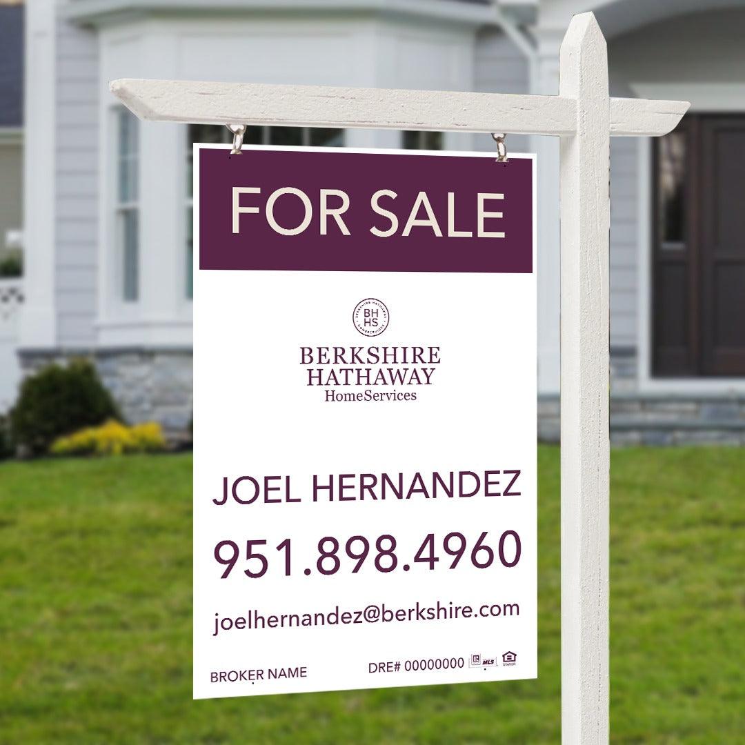 24x36 FOR SALE SIGN PORTRAIT DESIGN