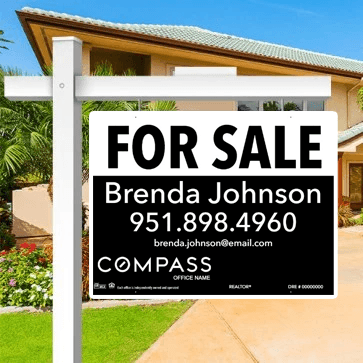 24x32 FOR SALE SIGN #9 - COMPASS