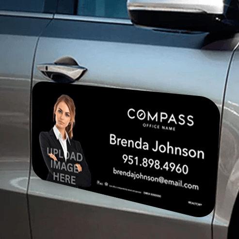 12x24 MAGNET #2 - COMPASS – Estate Prints