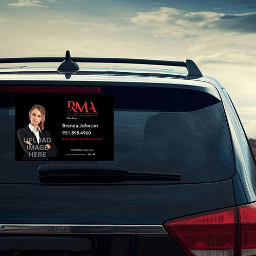 12x18 Window Cling for Real Estate Signs | Realty Master & Associates ...
