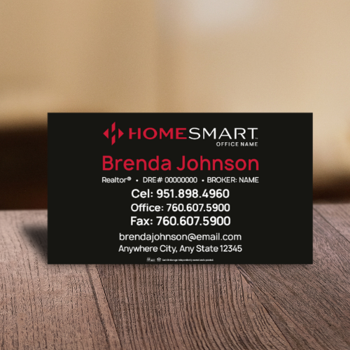 BUSINESS CARD #3 - HOMESMART – Estate Prints